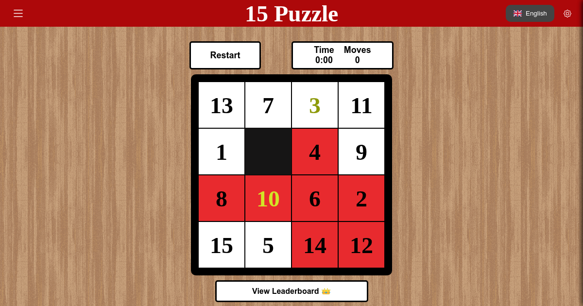 15 Puzzle